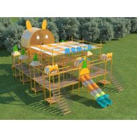 Quality Customized Commercial Outdoor Playground Equipment Colorful Indoor Outdoor for sale