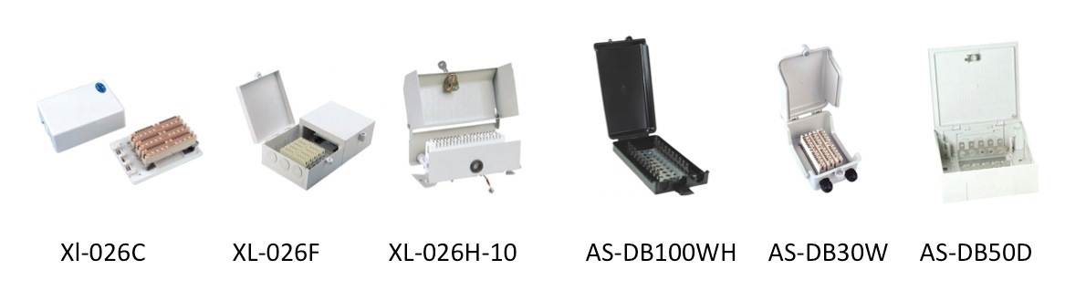 Cable Distribution Box 100 Pair Outdoor Key Lock Distribution box for LSA modules