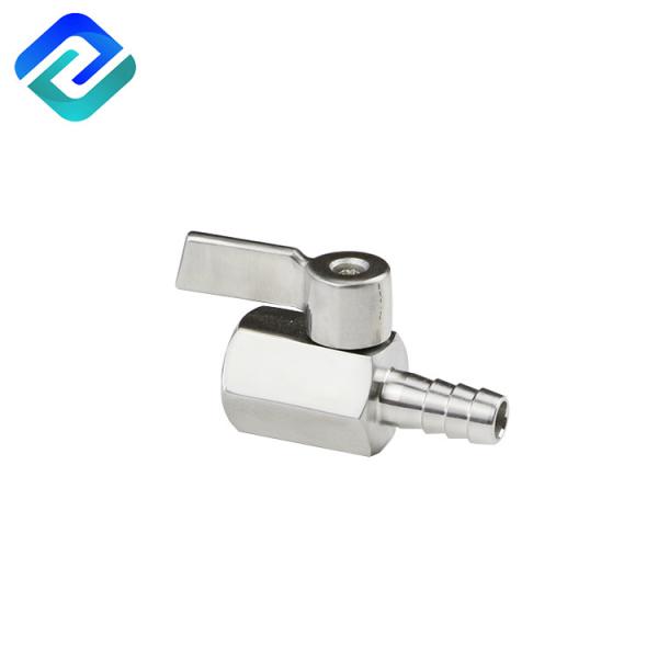 Quality Stainless Steel Floating Hose Barb Mini Casting Ball Valve for sale