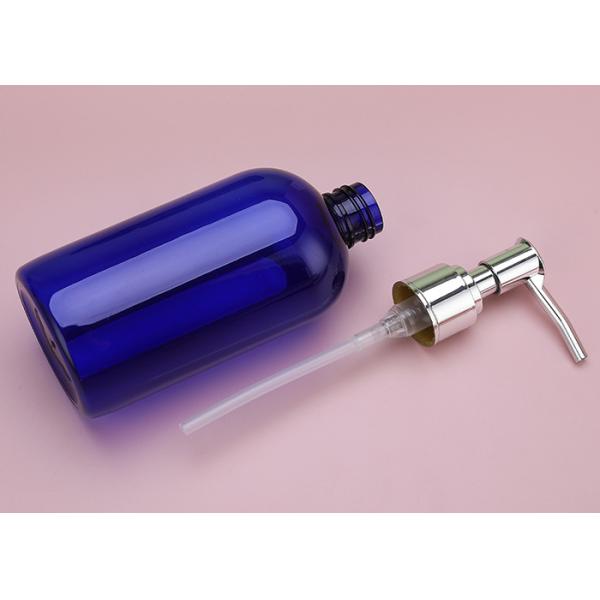 Quality SGS Round Plastic Refillable Shampoo Pump Bottle 300ml for sale