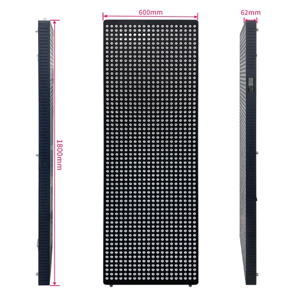 Quality 6000W LED Red Light Therapy Panel for Gym Spa for sale