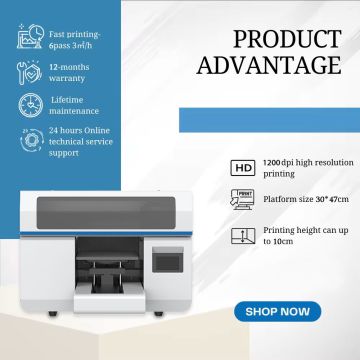 Quality A3 UV Inkjet Printer Mobile Covers Printing Machine With U1 HD Printhead for sale