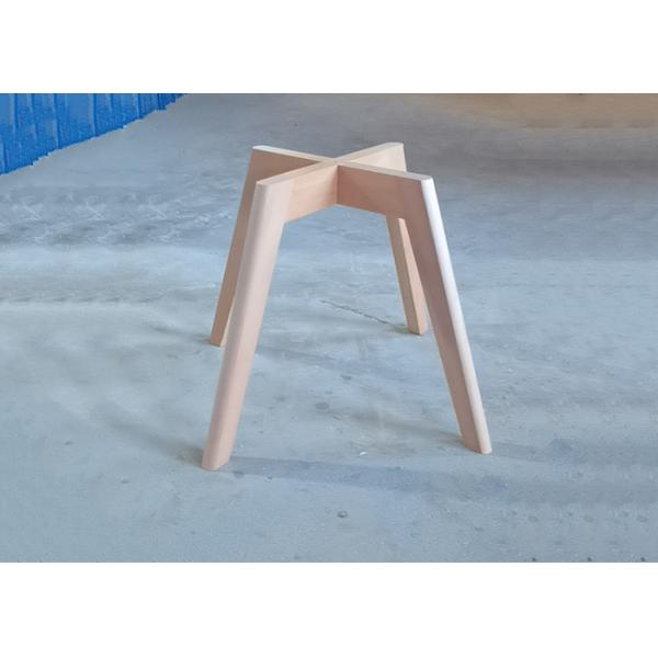 Quality Beech Dining Room Chair Frames , Dining Chairs Wooden Legs Stable Structure for sale