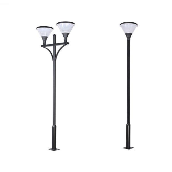 Quality Waterproof Post Lighting Led Gate Solar Garden Pillar Light for Outside Lamp Landscape for sale