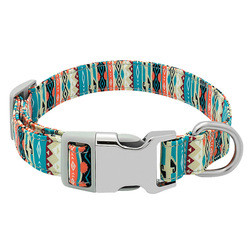 Quality Odm Oem Personalized Dog Collars And Leashes With Name Plate for sale