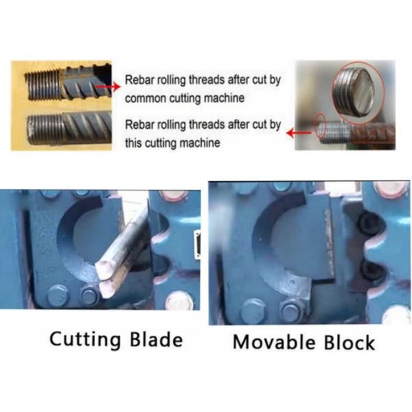 Quality Semi Automatic Rebar Cutter Bender , Electric Steel Bar Rod Cutter Machine GQ50 for sale