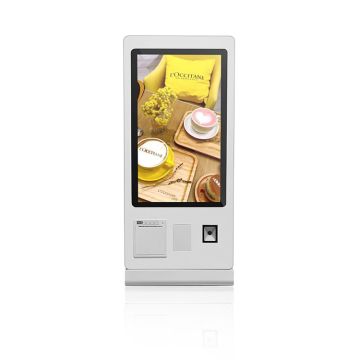 Quality Menu Digital Self Service Kiosk Floor Standing Interactive Kiosk for sale