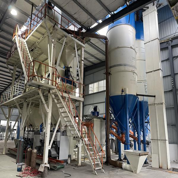 Quality Cement Silo Storage Tank For Construction Concrete Mixing Plant Dry Mix Mortar Plant for sale