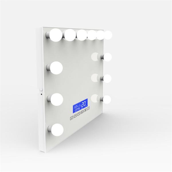 Quality Wall Mounted LED Makeup Mirror Polished Touch Screen Make Up Mirror 5000K 6000K for sale
