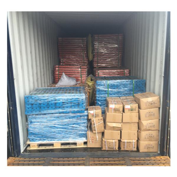 Quality Corrosion Protection Heavy Duty Sheet Metal Stacking Pallet Rack Beam Racking for sale