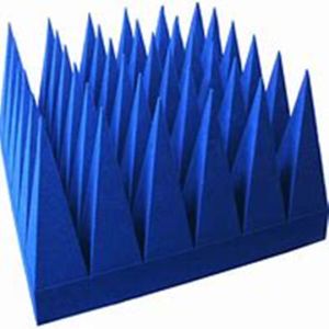 Quality High Power RF Pyramid Absorber Foam Microwave Absorbing Materials rf shielding for sale