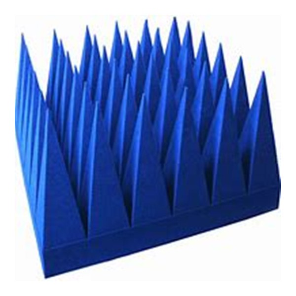Quality High Power RF Pyramid Absorber Foam Microwave Absorbing Materials rf shielding room emc anechoic chamber for sale