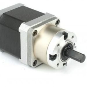 Quality Nema 17 Worm Gear Motor Hybrid 1.8 Degree 1.5A For Laboratory Automation for sale