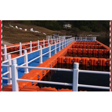 Quality Cube Type PE Pontoon / Plastic Floating Pontoon For Bridge for sale