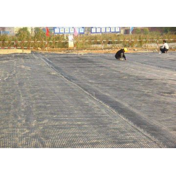 Quality ASTM Polyester Basalt Fiber Geogrid Retaining Wall For Aspheltic Roads for sale