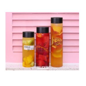 Quality 500ml 550ml 600ml Round Juice Milk Tea Bottles OEM ODM OBM for sale