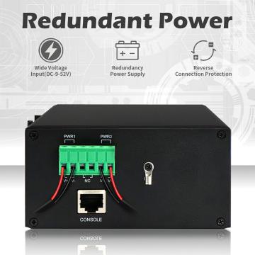 Quality 16 Port Industrial Smart Managed Fiber Switch 1G/2.5G Fiber ERPS STP MSTP RSTP for sale