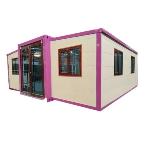 Quality Fast Build Standard Double Wings Folding Expandable Container House Movable for sale