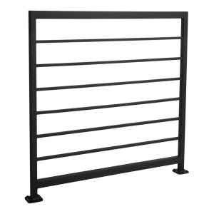 Quality Deck Metal Fencing Posts Rod Railing Balustrade Electric Ventilation for sale
