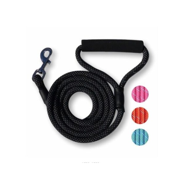 Quality Padded Handle Dog Training Leash Strong Medium Large Size With Multiple Colors for sale
