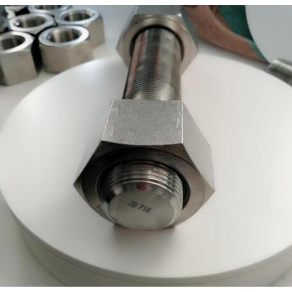 Quality Inconel 718 Uns N07718 Din2.3668 Hex Head Bolts 2205 Grade for sale