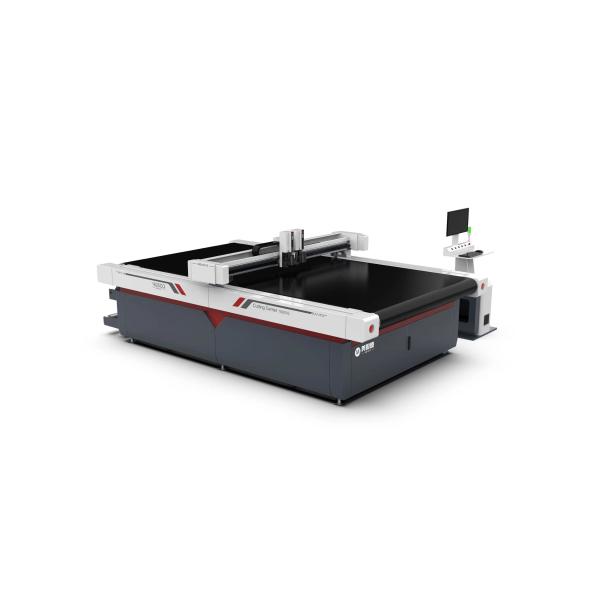 Quality AC 380V/220V±10% 50/60Hz PVC Kt Board Cutting Machine with Dual Heads and CCD for sale