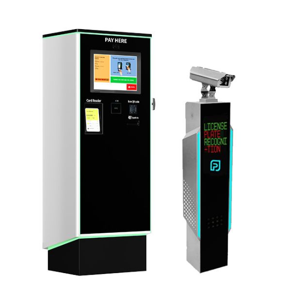 Quality Touchless Parking Pay Station with 19.1" Auto Payment Display for Parking System for sale