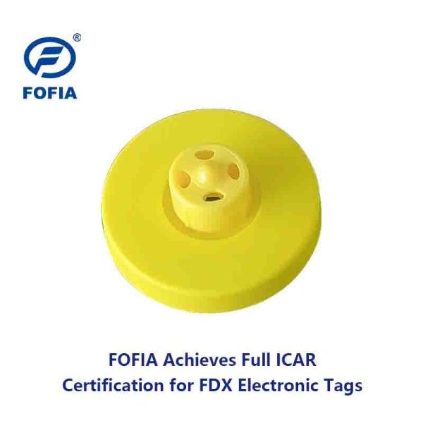 Quality ISO11784/85 FDX-B Livestock Ear Tag Set Durable Waterproof TPU ET908 + T901 for sale