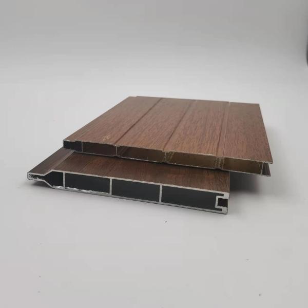 Quality Wood Grain Aluminium Tube Profiles 6063 Series for sale