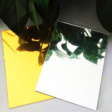 Quality 4x6ft 4x8ft Mirror Acrylic Sheets For Advertisement Decoration 1mm for sale