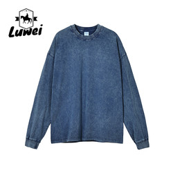 Quality Oversized Heavyweight Cotton Hoodie Dropped Shoulder Embroidery Sweatshirt for sale
