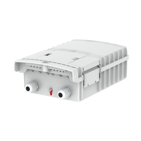 Quality -Made FTTH IP68 8 Cores Fiber Optic Distribution Box with SC Connector 274x175x86 for sale