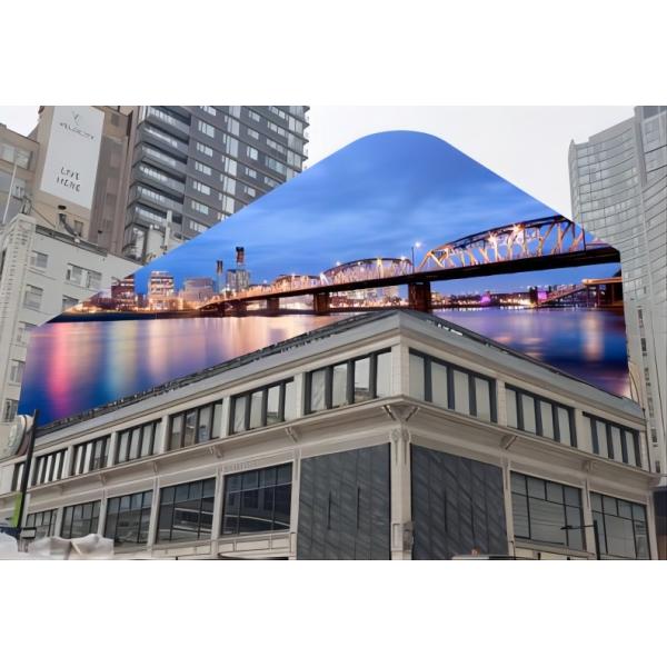 Quality Aluminum Outdoor LED Billboard Panel Ultra Slim Lightweight for sale