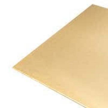 Quality Customizable Length Brass Sheet Plate Good Bending Properties for sale