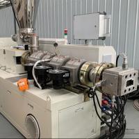 Quality 38CrMoALA Screw Material WPC Solid Door Frame Extrusion Line For Door Production for sale