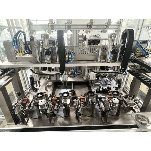 Quality 220V Automatic Fan Winding Machine Four Station Bldc Ceiling Fan Winding Machine for sale