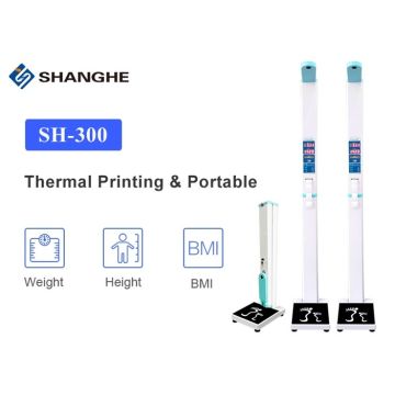 Quality Flexible To Move BMI Weight Scale Machine With Voice Talking / LED Dispaly for sale