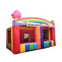Quality CE Blower Repair Accessories Interactive Inflatable Food Concession Stand for for sale