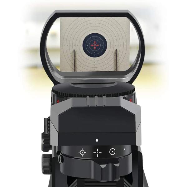Quality Compact 22x33mm Red Dot Reflex Sight With 4 Reticle Shockproof for sale