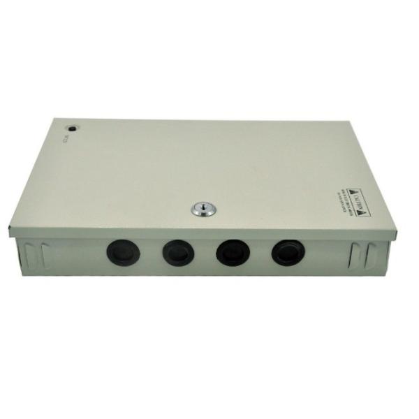 Quality Single Output 12V DC 15A 18 Channel CCTV Security Camera Power Supply Box Distribution for sale