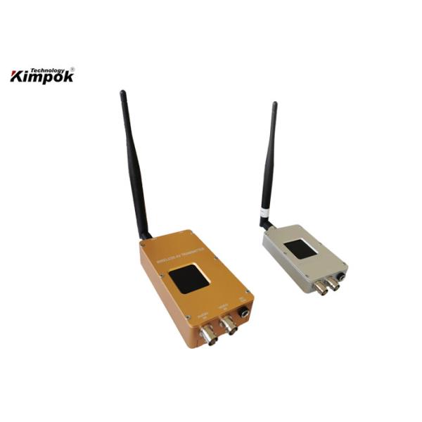 Quality 3000mW Wireless Analog Transmitter , Broadcast Video Transmitter 8 Channels for sale