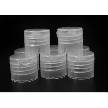 Quality Eco Friendly Plastic Flip Top Cap Tighten Closure For Empty Lotion Bottles for sale