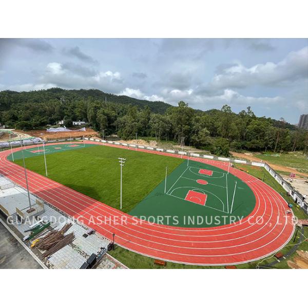 Quality Rubber Sandwich System Running Track With Excellent Weather Resistance for sale