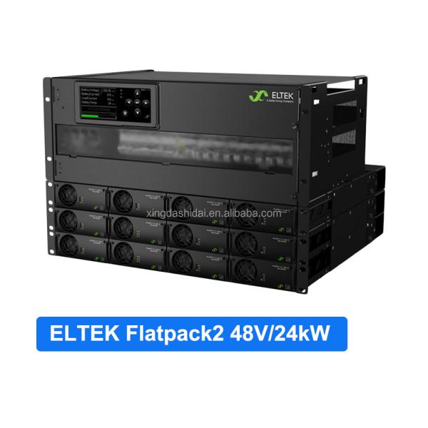 Quality 19inch 4U Telecom Hybrid System Eltek Flatpack2 48V/24KW With Integrated for sale