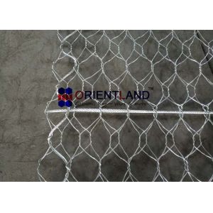 Quality Flexible Gabion Box Soil Stabilization Hexagonal Woven Wire Gabion Mesh Slope for sale