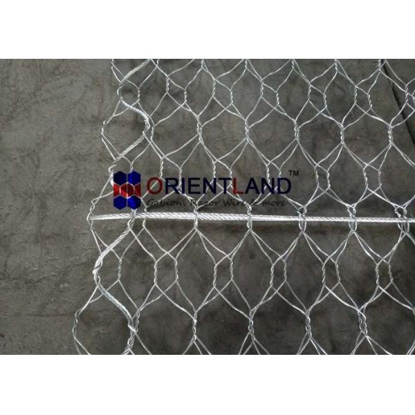 Quality Flexible Gabion Box Soil Stabilization Hexagonal Woven Wire Gabion Mesh Slope Protection for sale