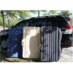 Quality PVC Travel Inflatable Car Air Bed , Car Air Mattress Easy Airbed for sale