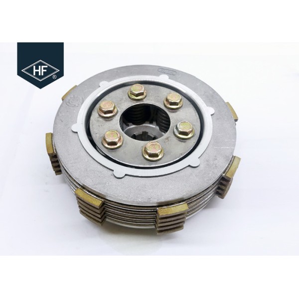 Quality Manual Motorcycle Clutch Assembly For BAJAJ CT100 BM100 With 5 Pcs Plates for sale