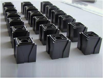 Quality Flexibility Semiconductive Graphite Parts No Oil Cavity for sale