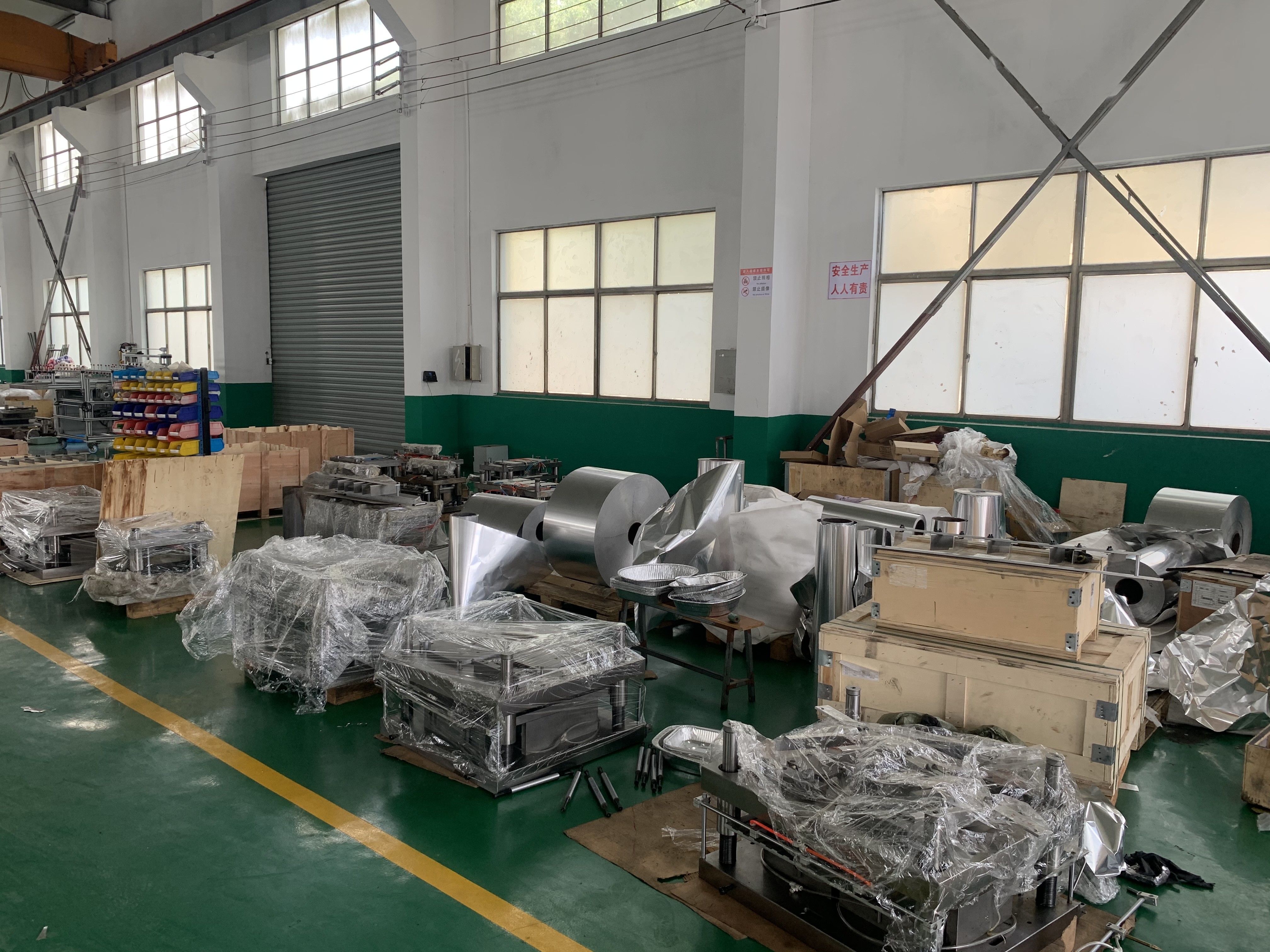 Quality Auto Stacker Disposable Aluminium Foil Box Making Machine for sale